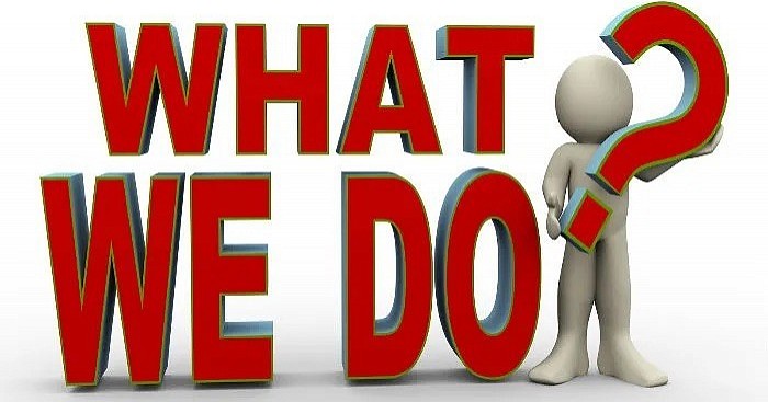 It’s what we do…..